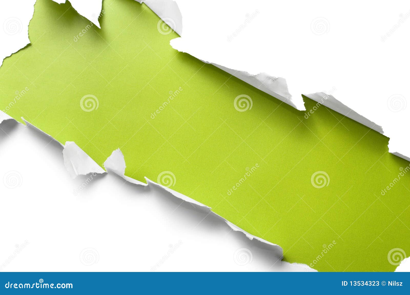 Torn paper stripe stock image. Image of edge, paper, breaktrough - 13534323