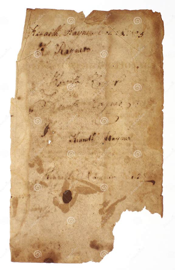 Torn parchment stock image. Image of texture, aged, damage - 796121