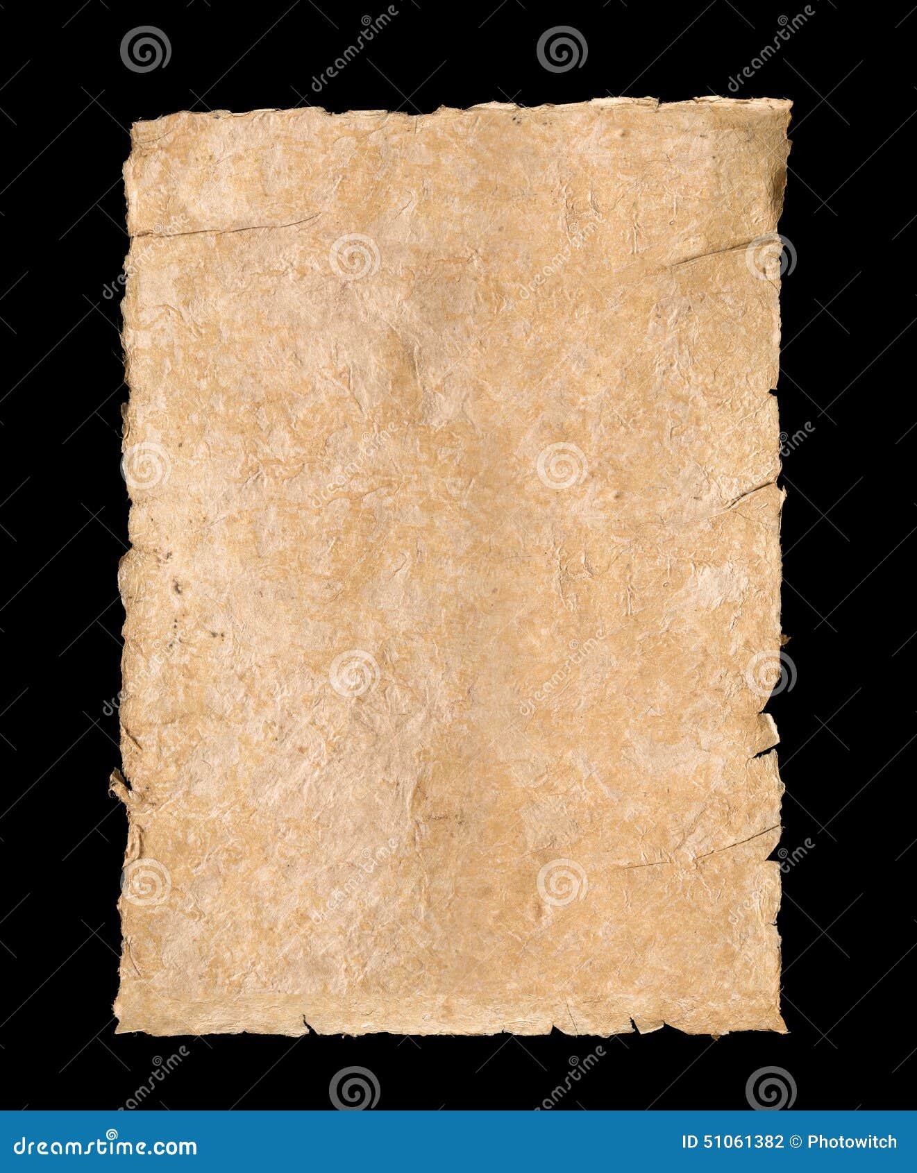 Torn Parchment Textured Paper Background Stock Photo - Image of empty ...