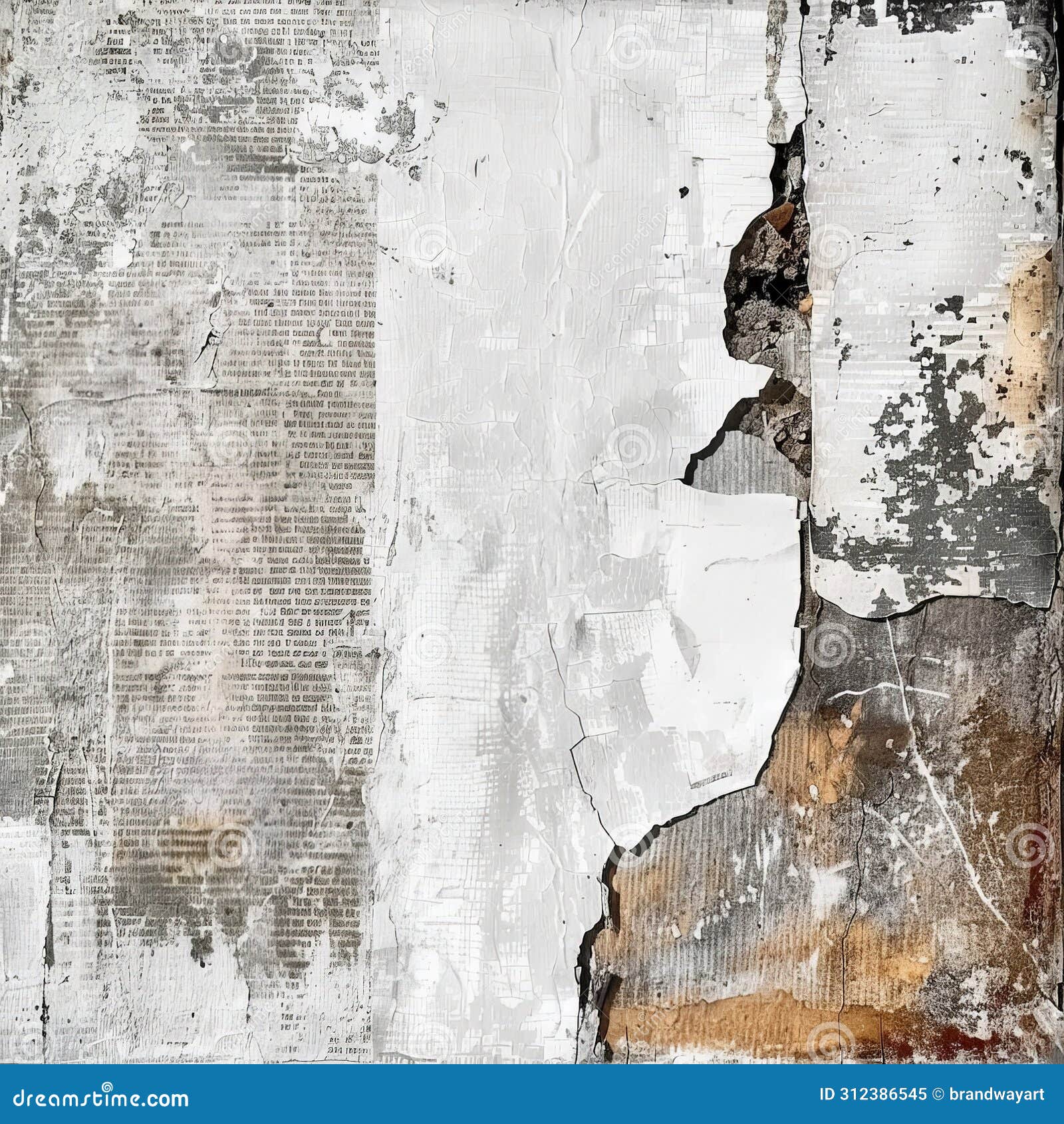 Torn Piece of Paper stock illustration. Illustration of split - 312386545