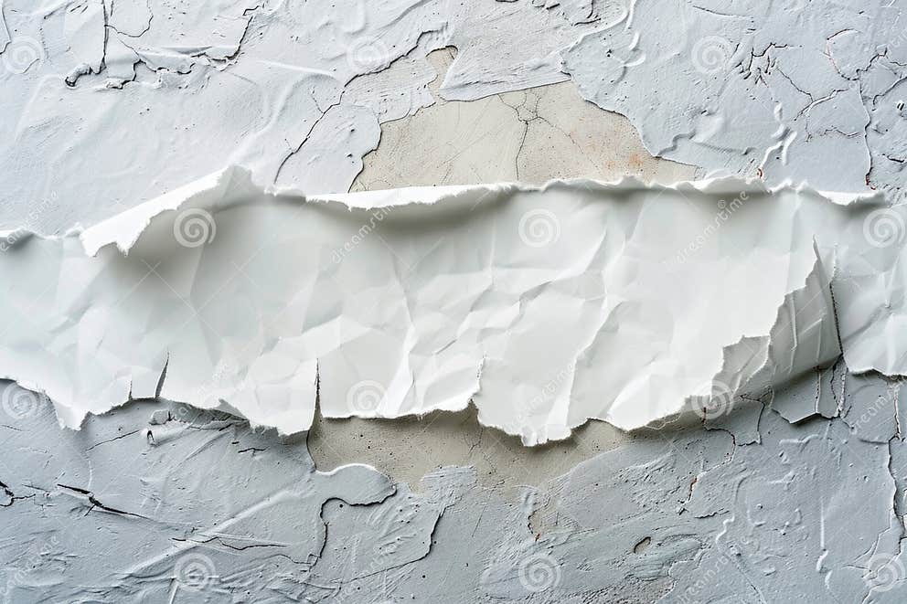 A Torn Piece of Paper Stuck To the Wall with Some Notes and Scribbles ...