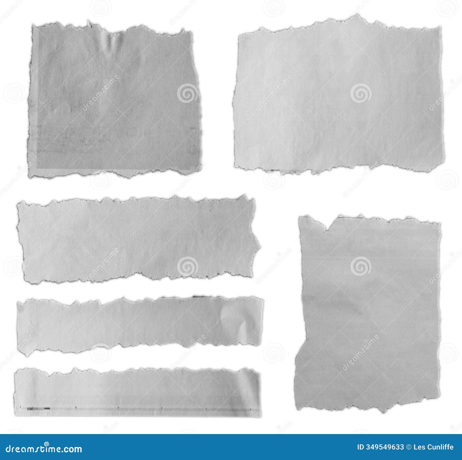 Torn pieces of paper stock image. Image of teared, quot - 349549633