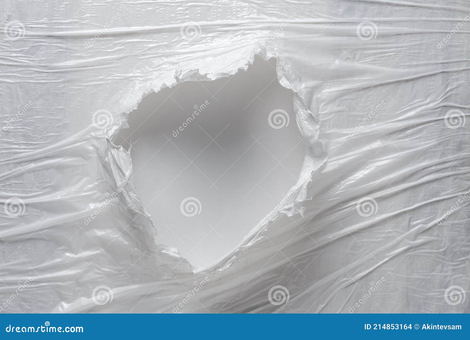 Torn parcel packaging stock photo. Image of hole, container - 214853164