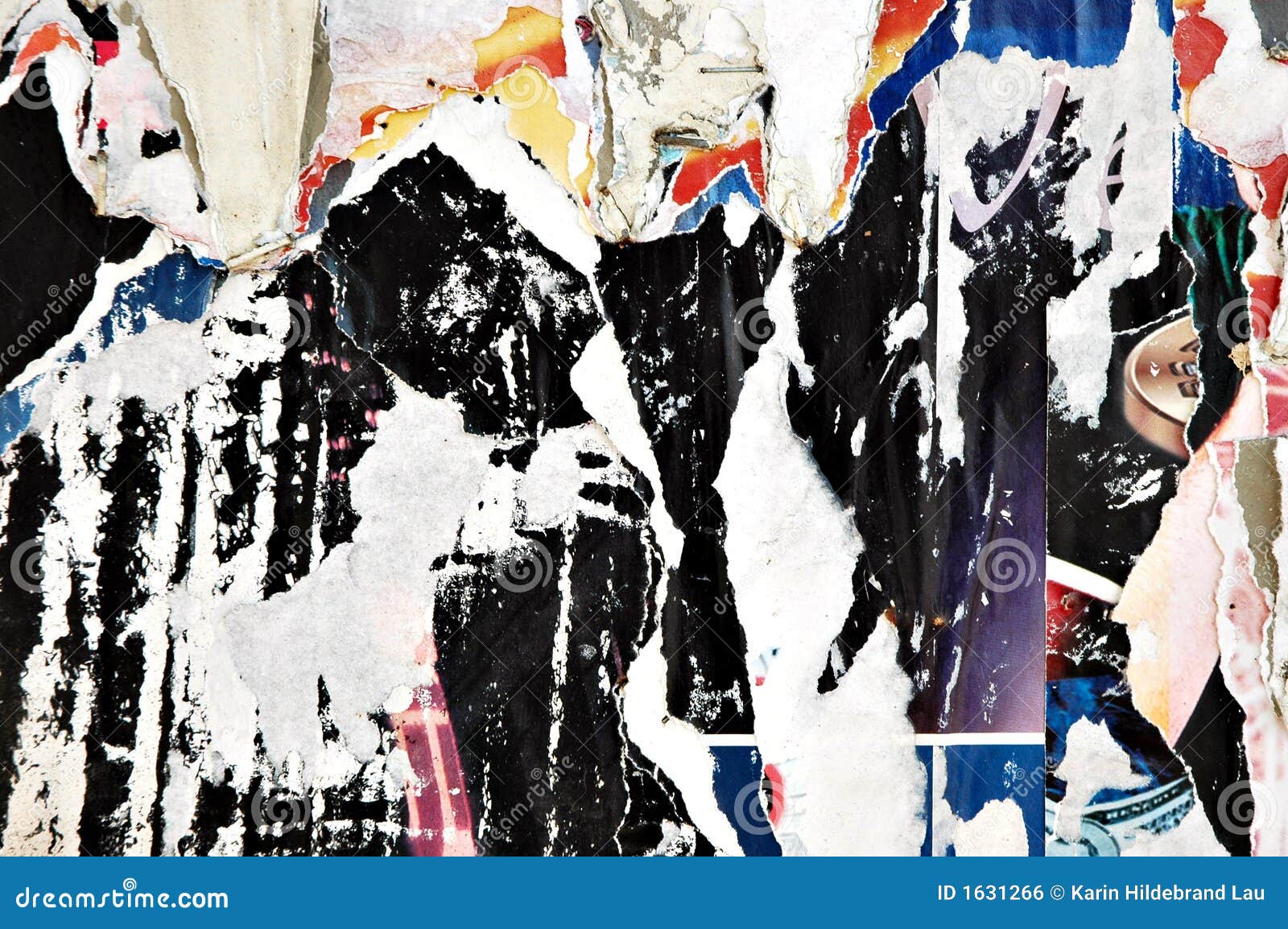 Torn Posters Royalty-Free Stock Image | CartoonDealer.com #1631266