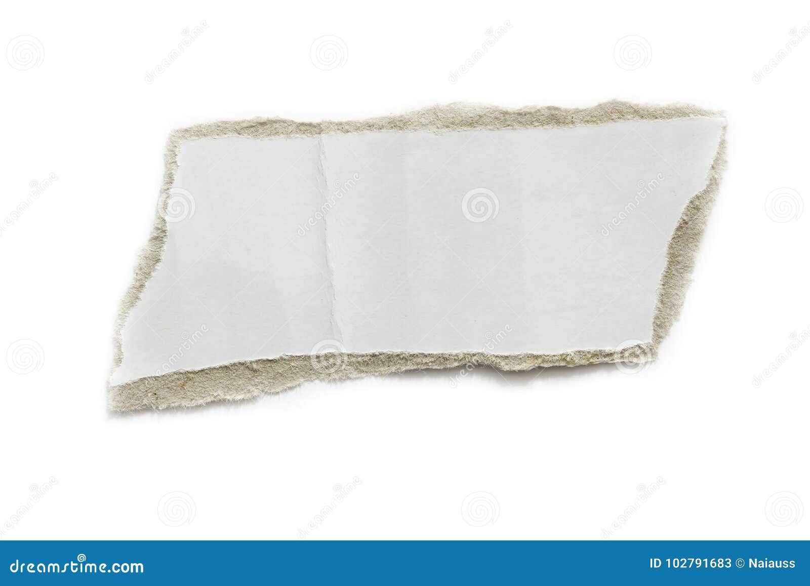 Torn rip paper stock image. Image of lacerated, piece - 102791683