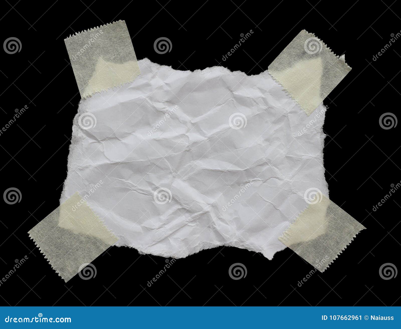 Torn rip paper stock image. Image of ragged, memo, paper - 107662961