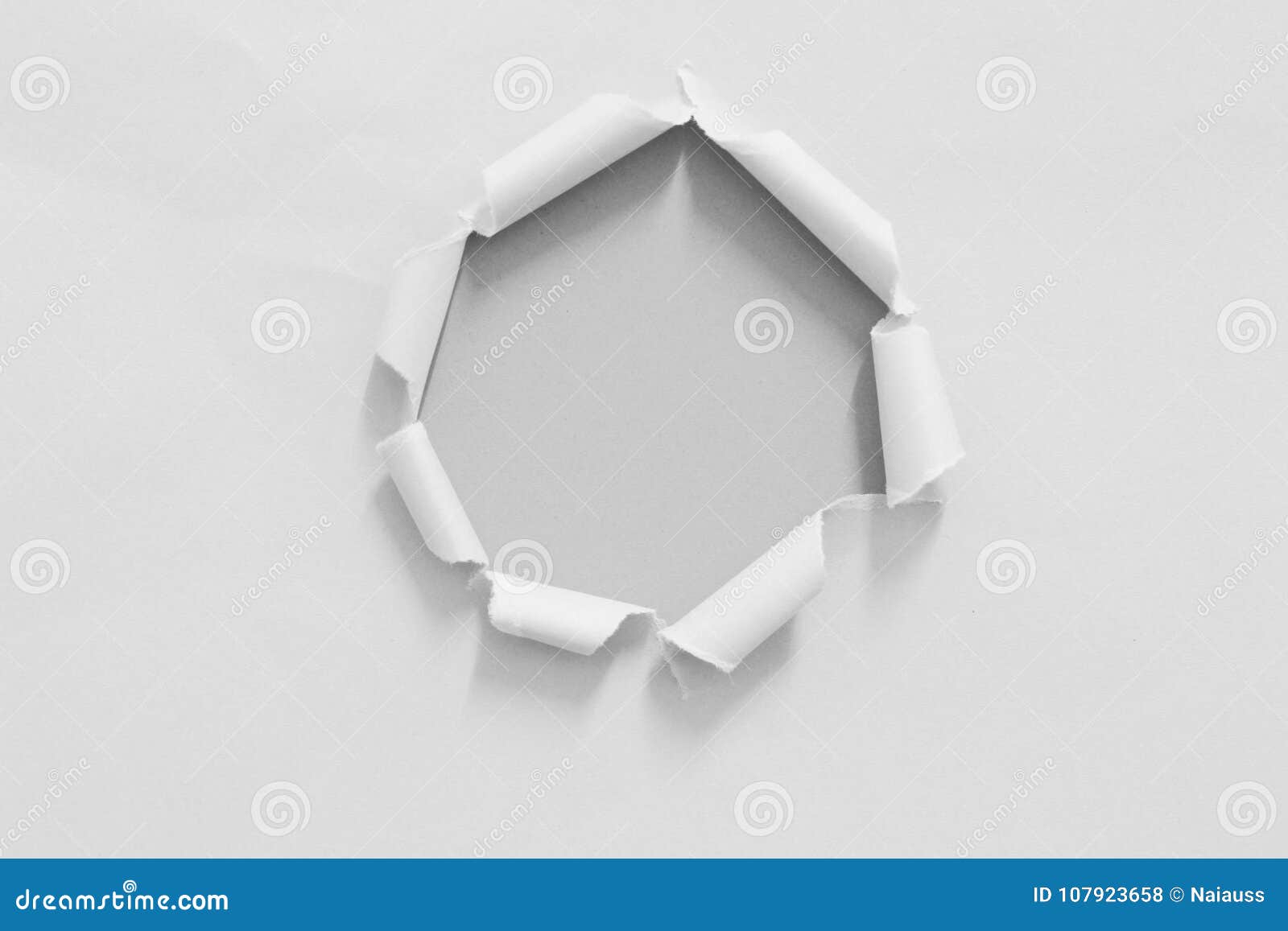 Torn rip paper stock photo. Image of paper, black, ragged - 107923658