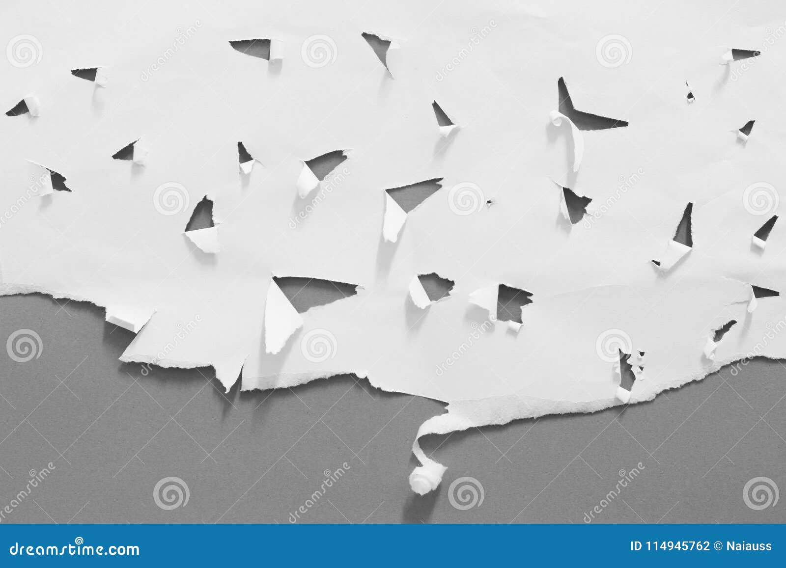 Torn rip paper stock photo. Image of piece, copy, label - 114945762