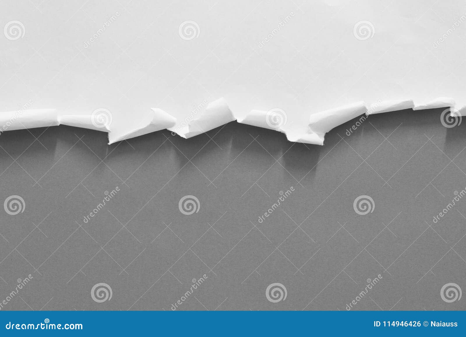 Torn rip paper stock photo. Image of lacerated, label - 114946426