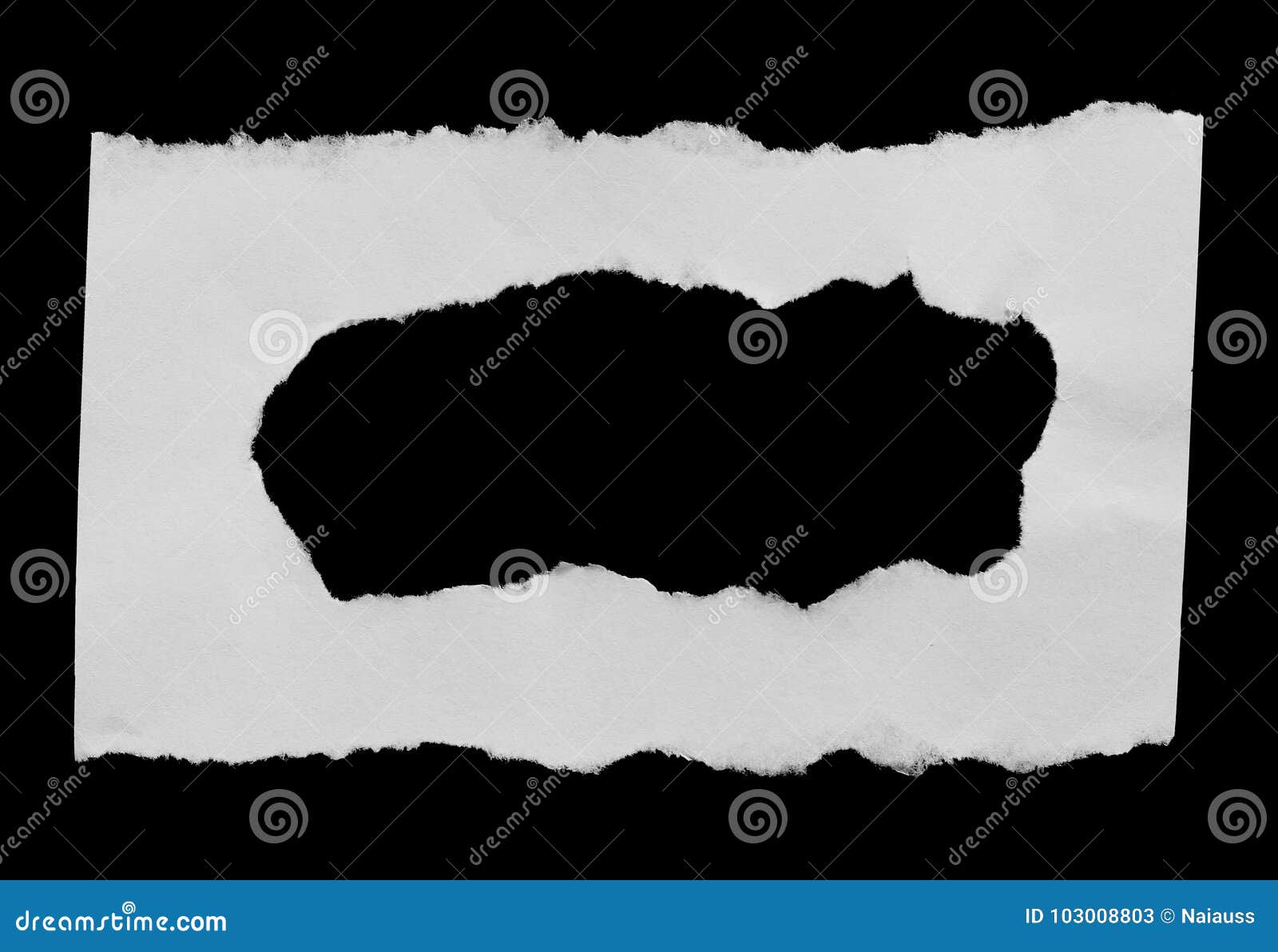 Torn rip paper stock image. Image of copy, notepad, message - 103008803
