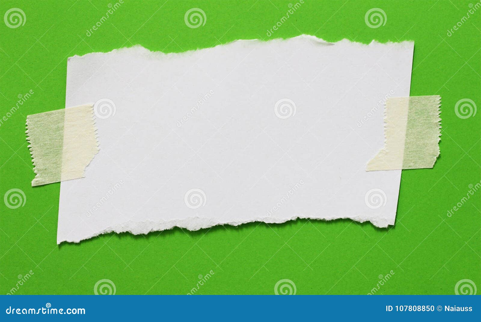 Torn rip paper stock photo. Image of blank, cardboard - 107808850