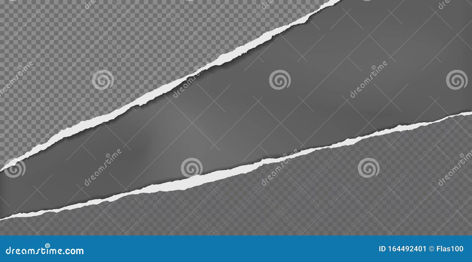 Torn, Ripped Pieces of Diagonal Squared Paper with Soft Shadow are on ...