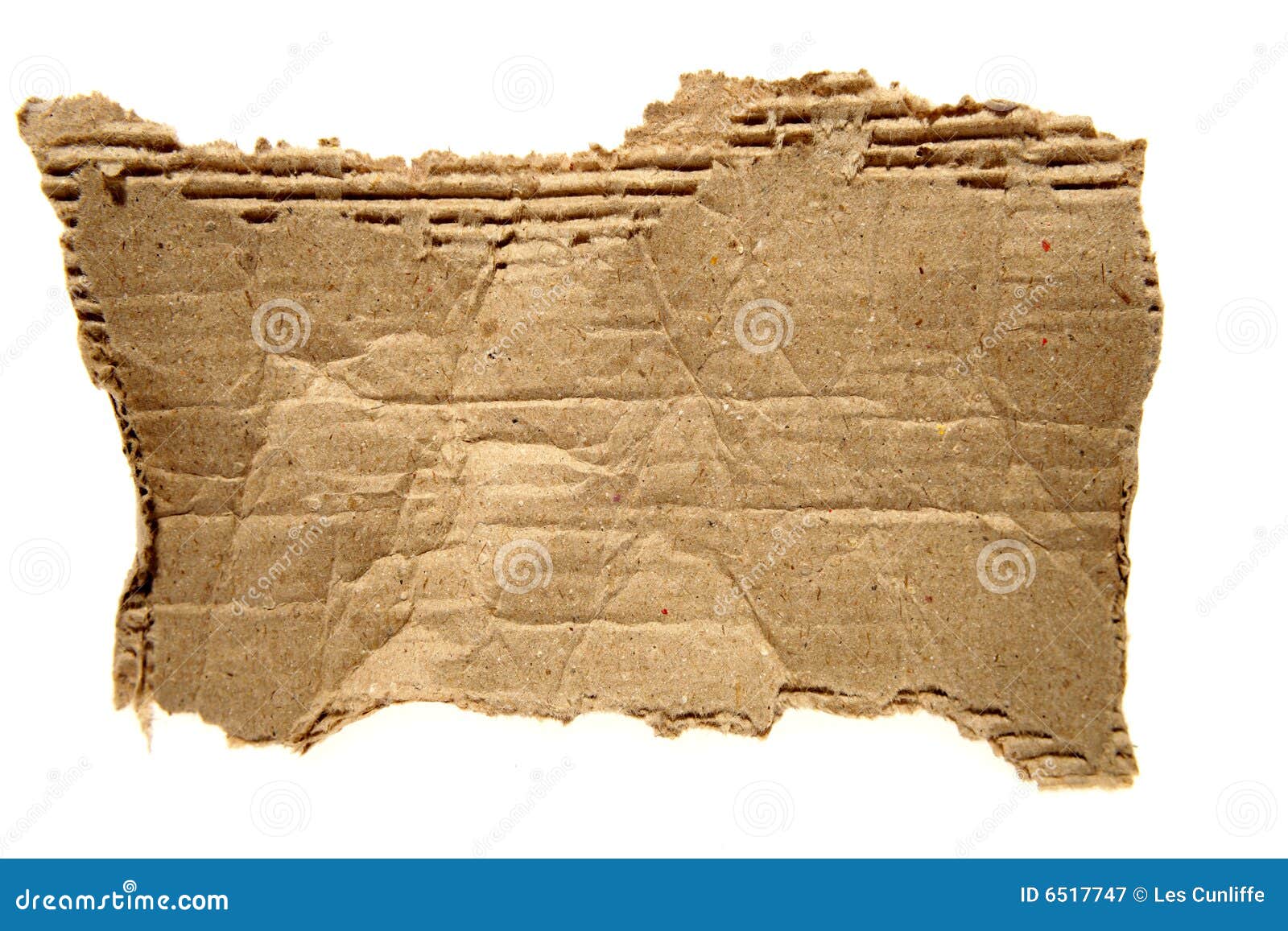 Torn Scrap of Brown Cardboard Stock Image - Image of beige, torn: 6517747