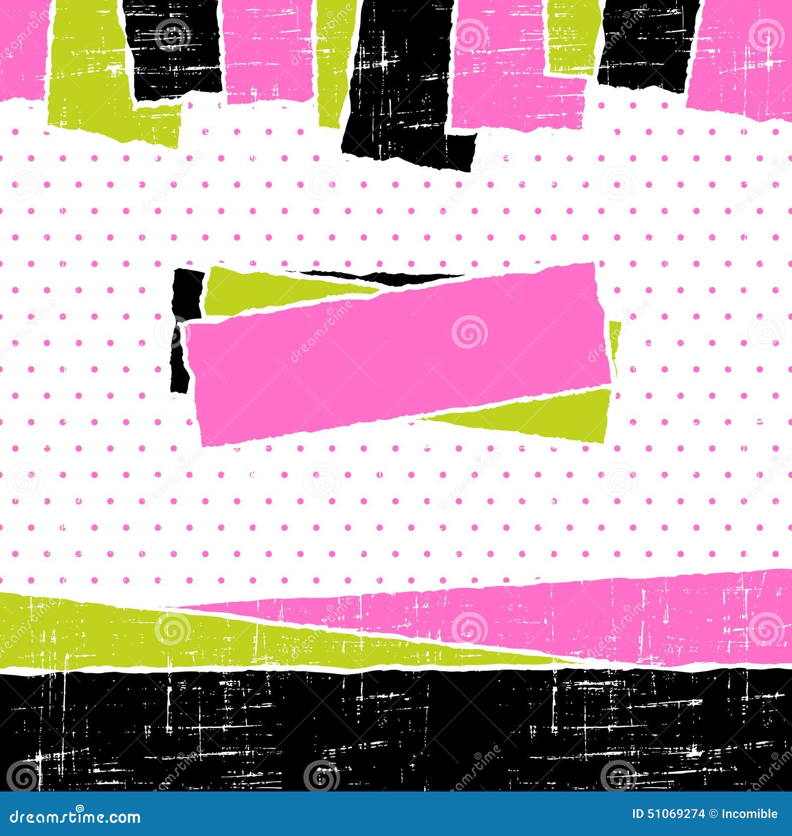 Torn Scratch Paper Vintage Bacground. Vector Stock Vector ...