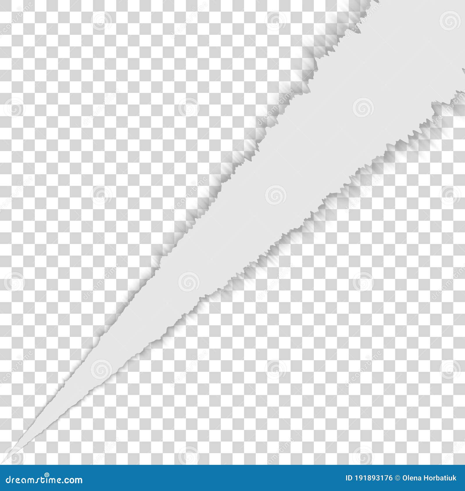 Torn, Snatched Window in Sheet of Paper. Template Design Stock Vector ...