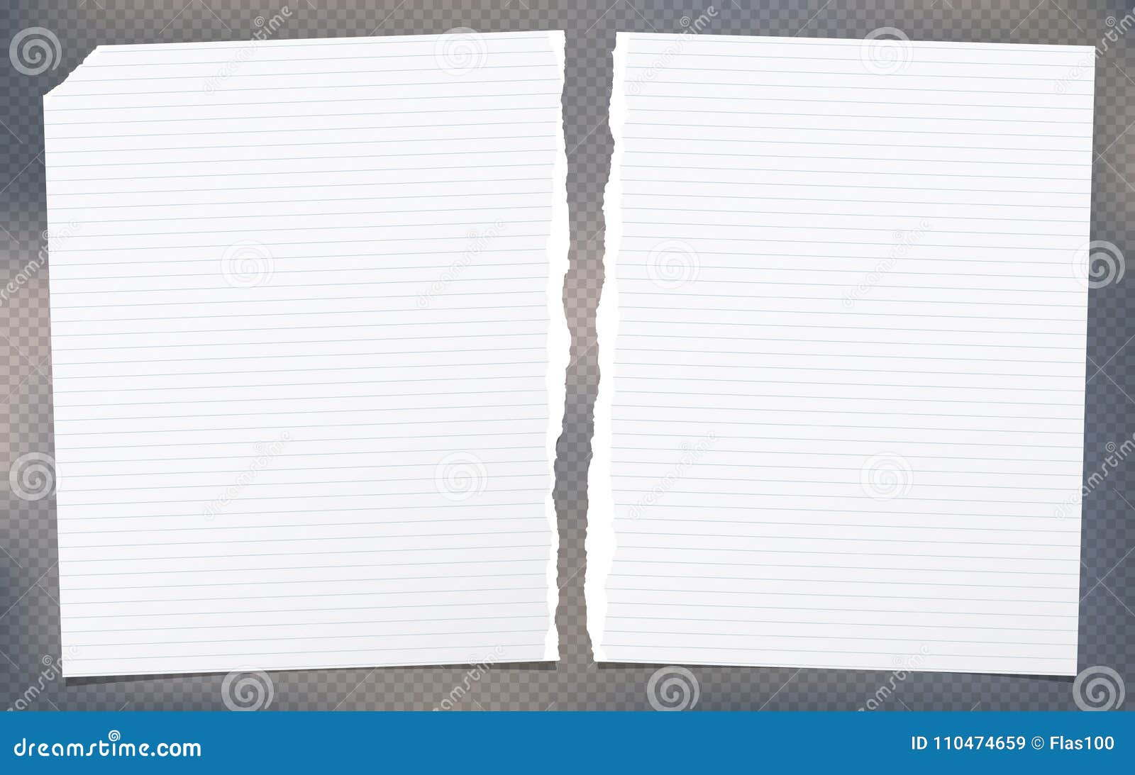 White Lined Paper Texture Vector Illustration | CartoonDealer.com #31483982