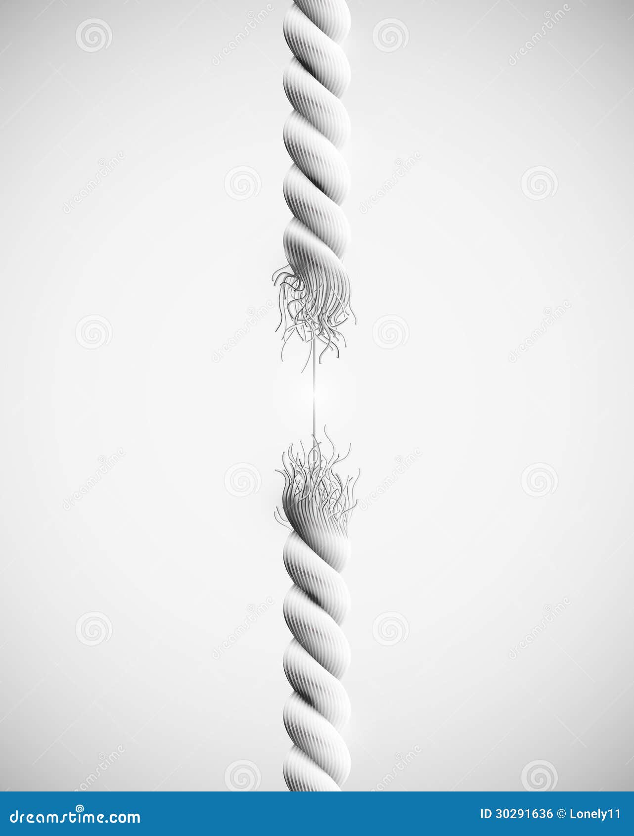 Last thread stock vector. Illustration of last, connection - 30291636