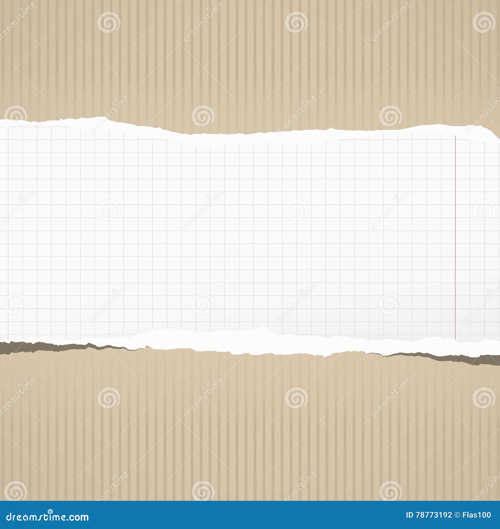 Striped Torn Paper Layout Vector Illustration | CartoonDealer.com #27163310