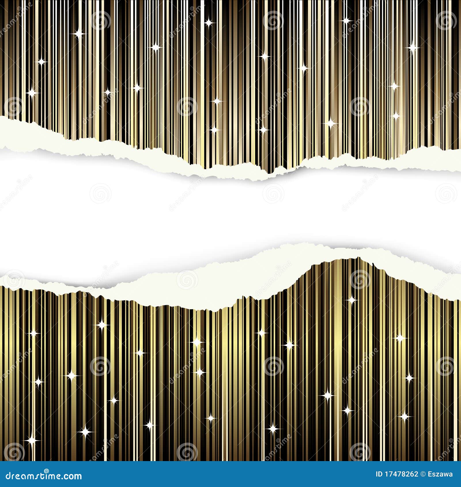 Torn wrapping paper stock vector. Illustration of elegant - 17478262