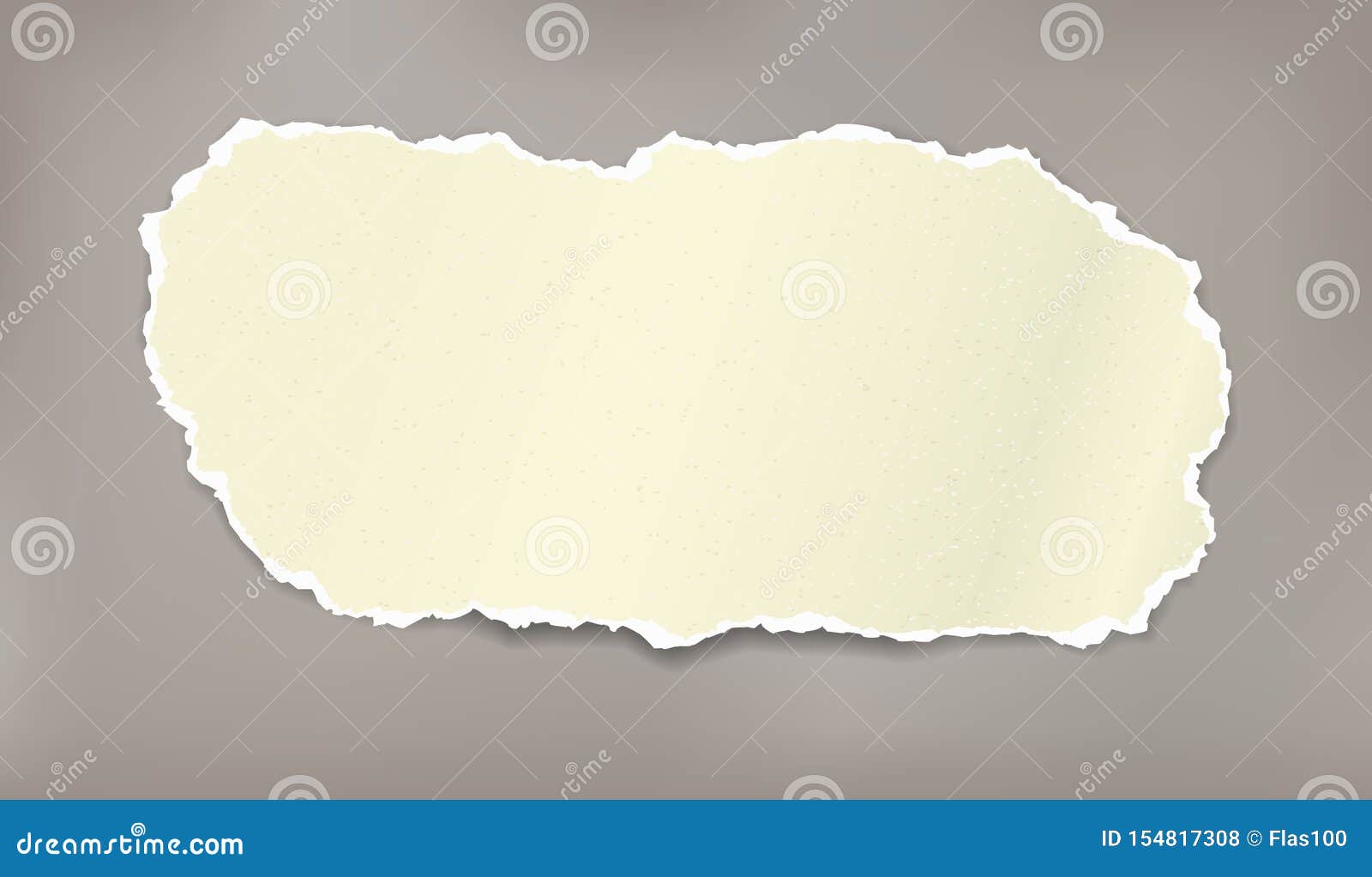 Torn Yellow Note, Notebook Grainy Paper Piece is on Dark Grey ...