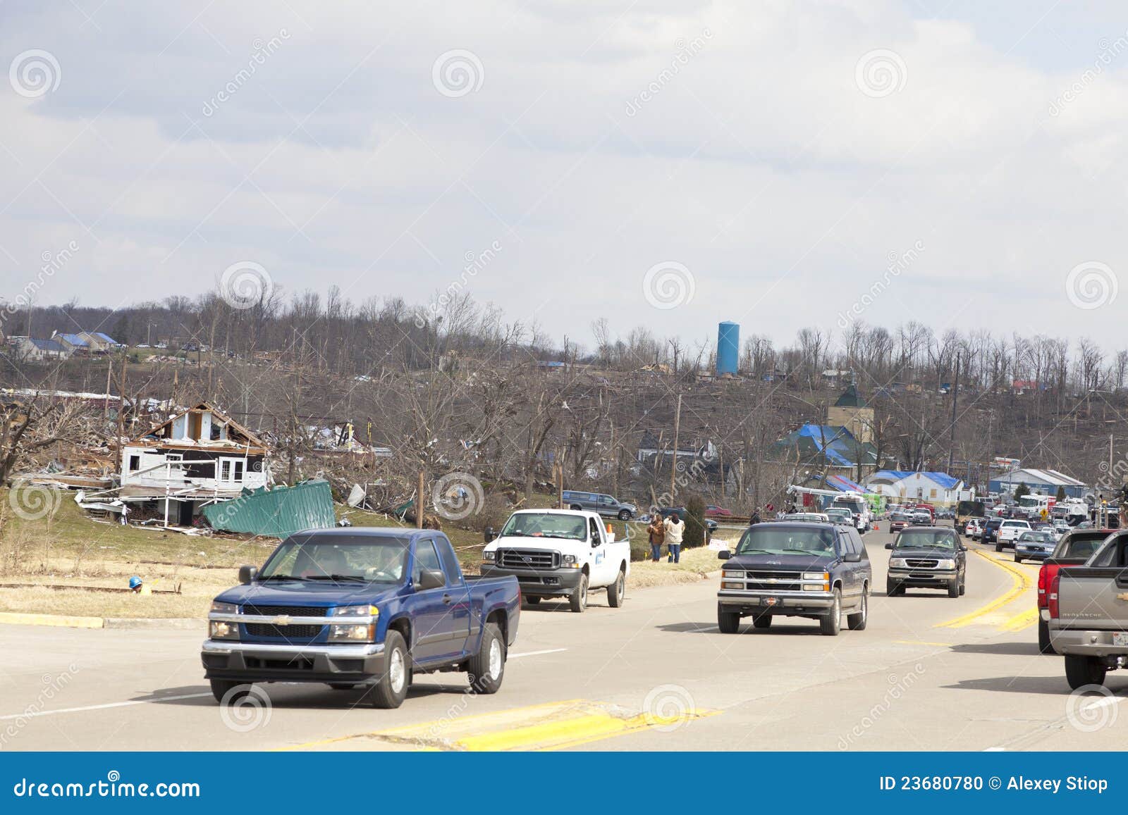 Tornado Aftermath in Henryville, Indiana Editorial Image - Image of ...