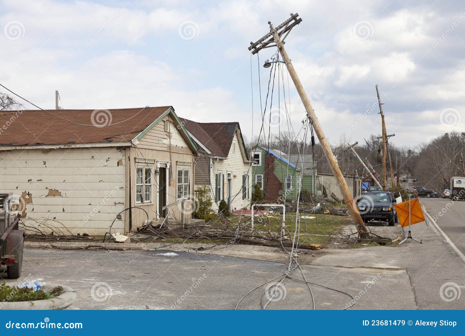 Tornado Aftermath in Henryville, Indiana Editorial Stock Image - Image ...