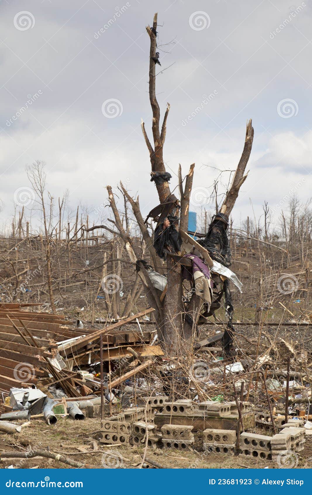 Tornado Aftermath in Henryville, Indiana Editorial Stock Photo - Image ...