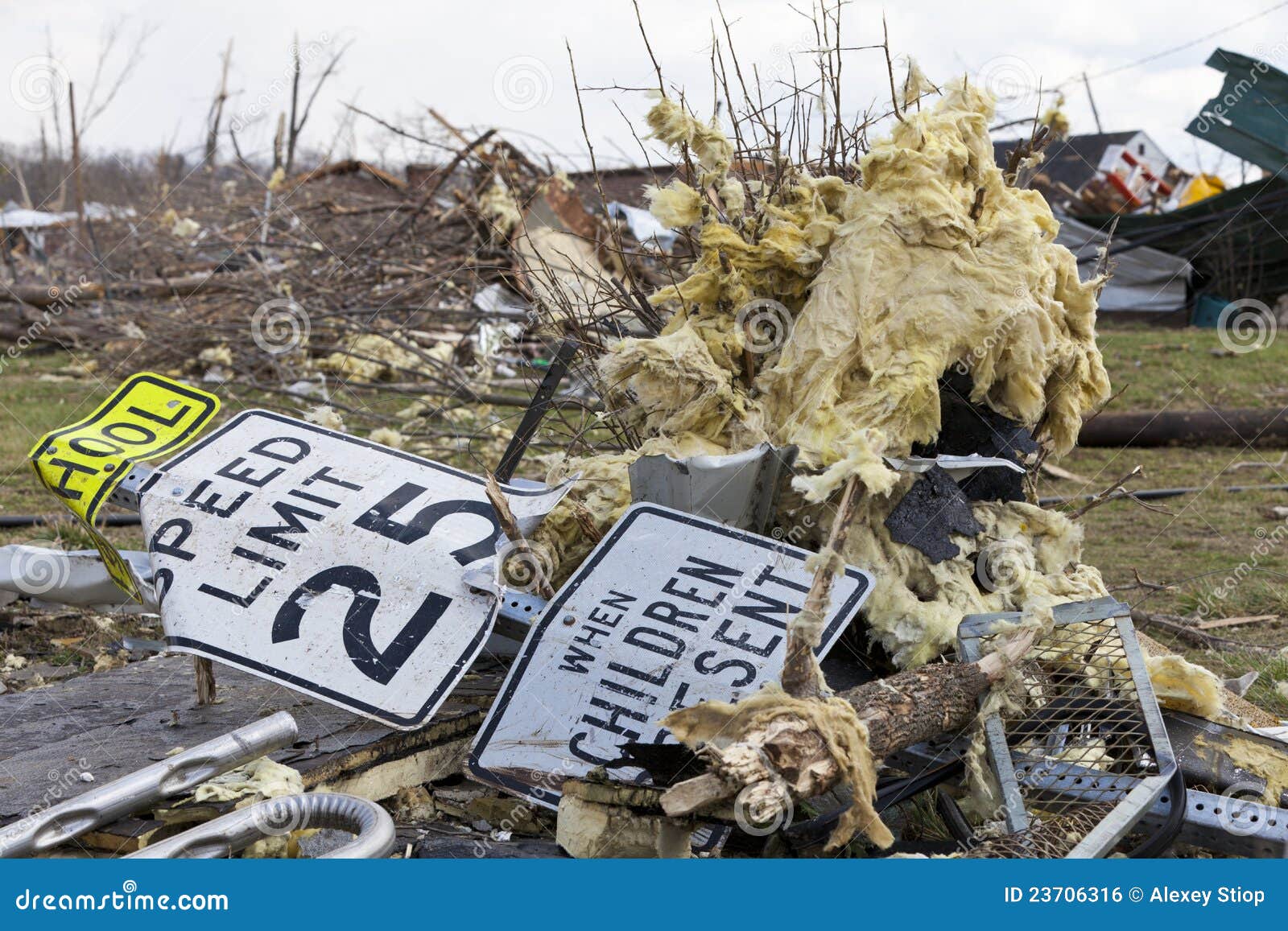 Tornado Aftermath in Henryville, Indiana Editorial Photo - Image of ...