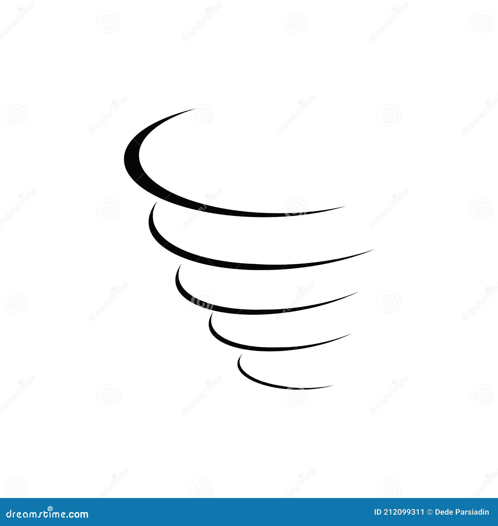 Tornado and Cyclone Logo Symbol Vector Illustration Design Stock Vector ...