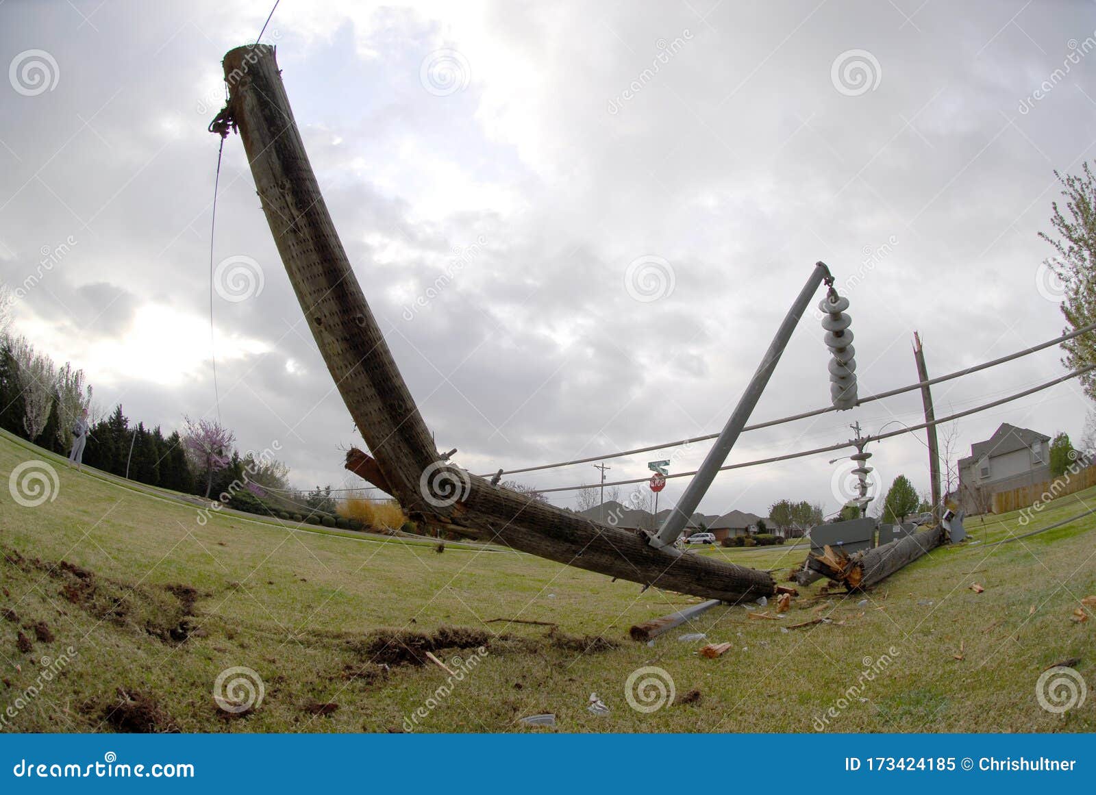 Tornado Damage from Spring Thunder Storms Editorial Image - Image of ...