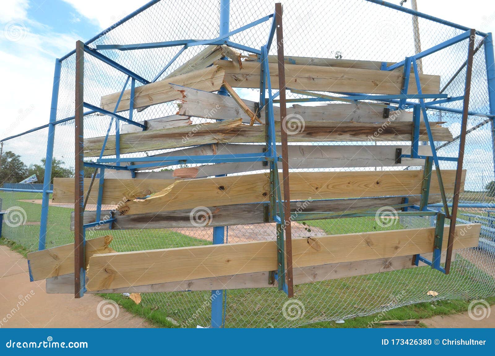 Tornado Damage from Spring Thunder Storms Editorial Image - Image of ...