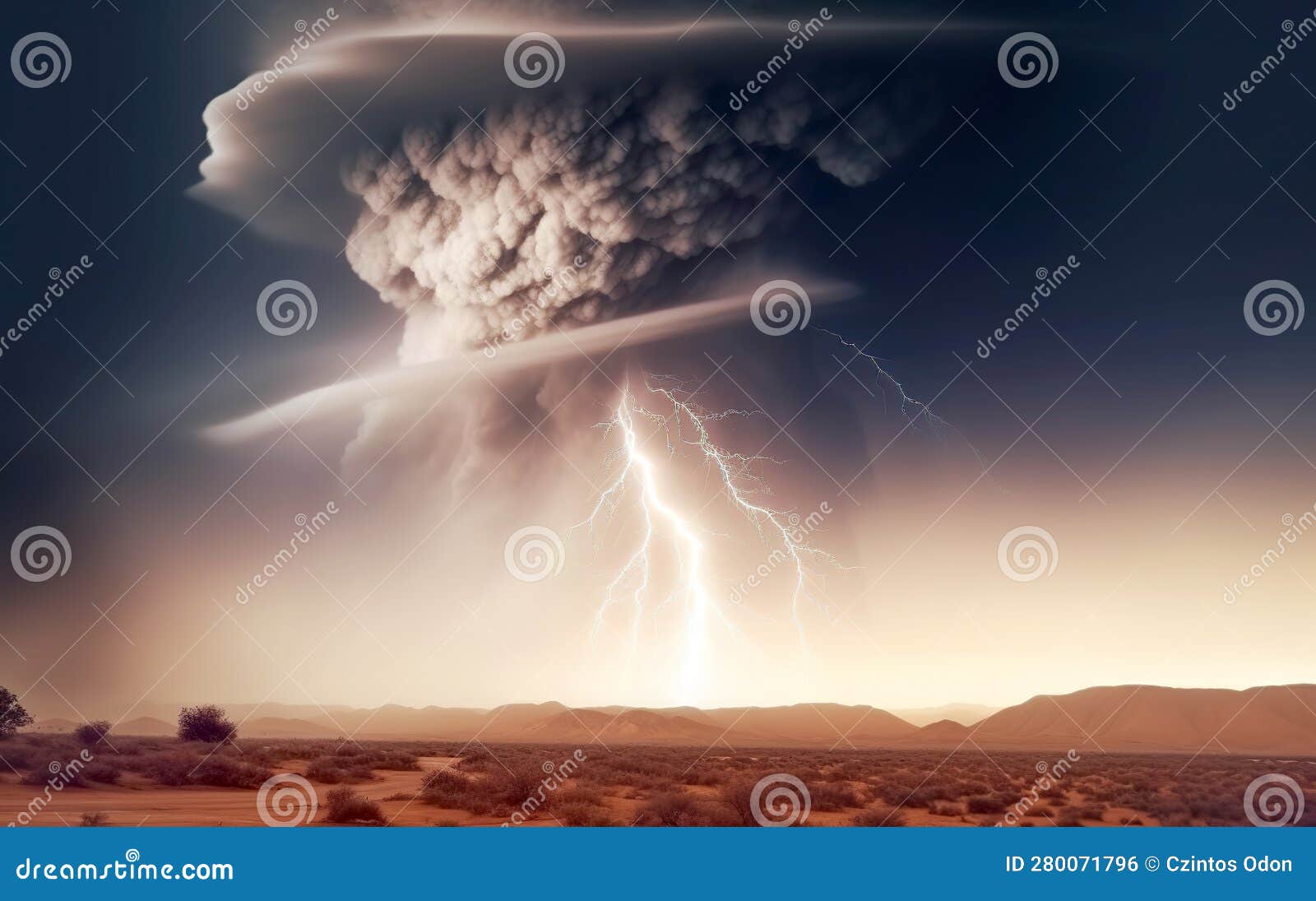 Twisted Thunder Lighting Bolts Frame, Magnetic Swirl With Electric ...