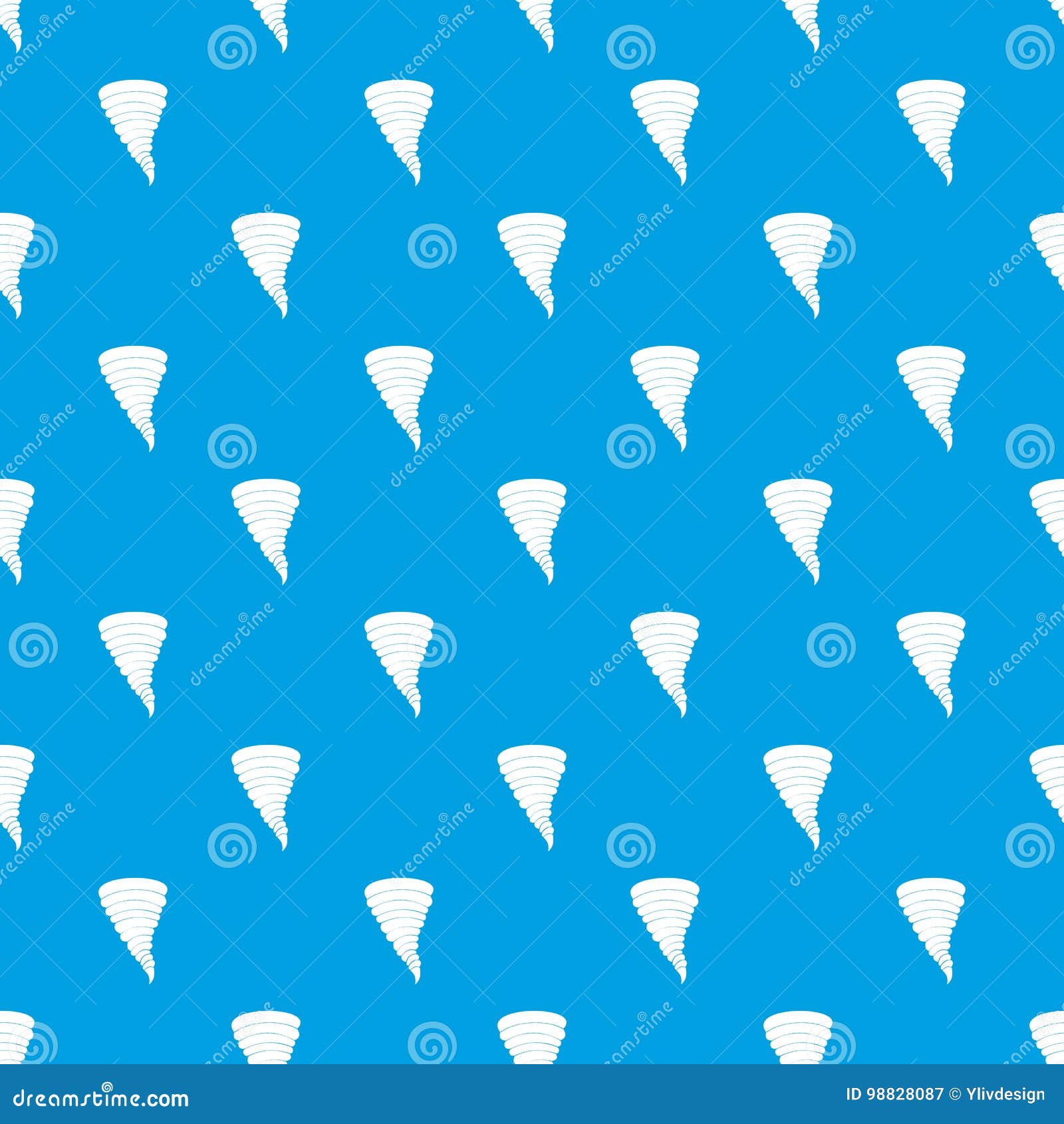 Tornado Pattern Seamless Blue Stock Vector - Illustration of atmosphere ...