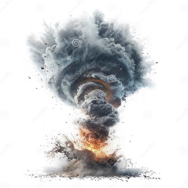 Tornado S Structure, Including the Funnel Cloud, Debris Cloud, and ...