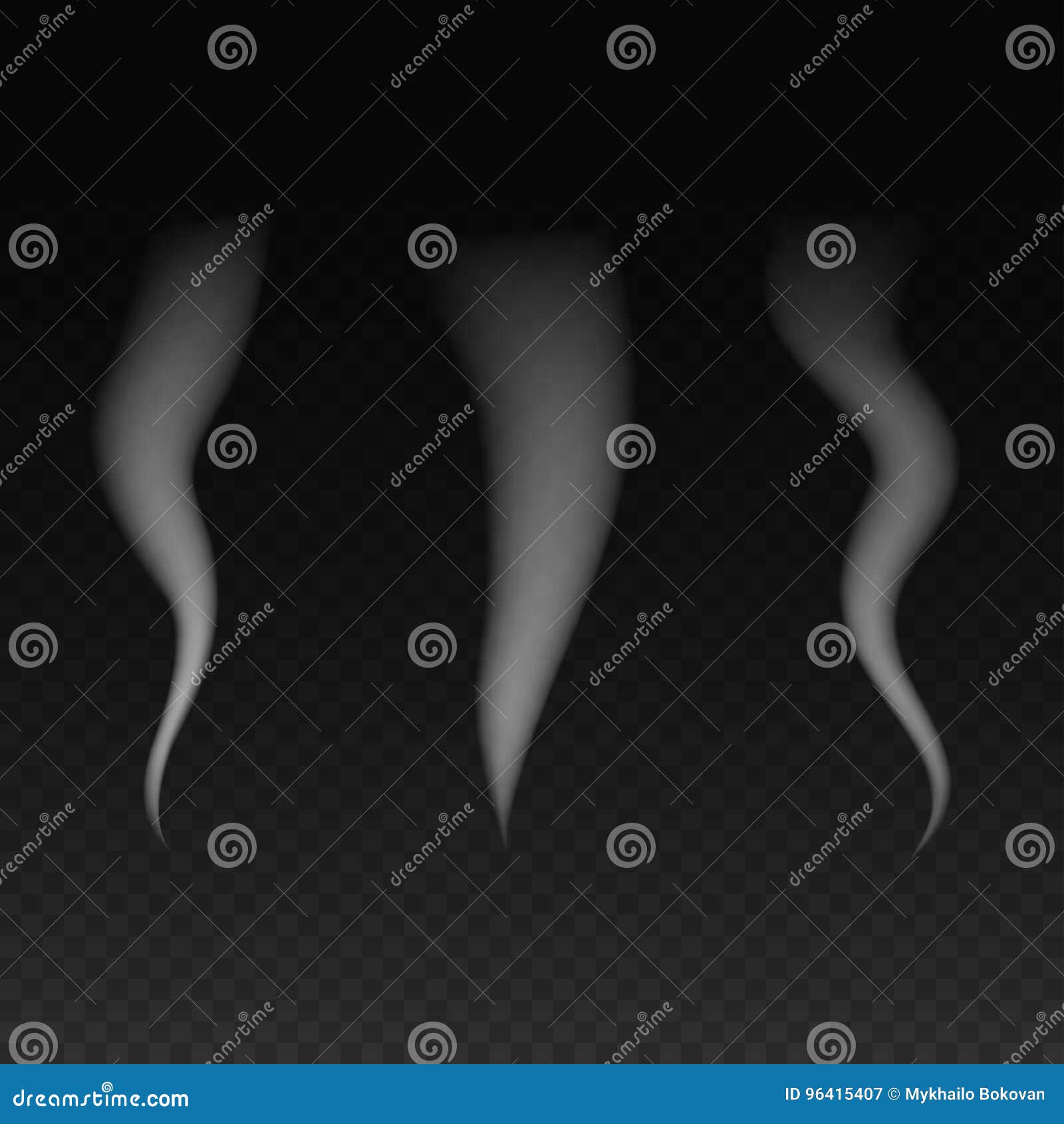 Tornado or smoke stock vector. Illustration of cyclone - 96415407