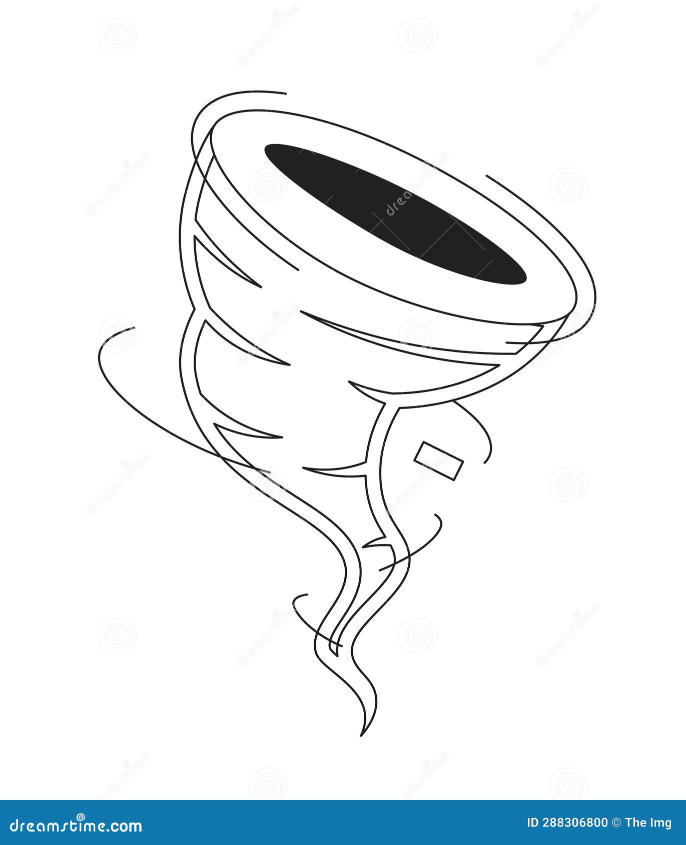 Minimalist Cyclone Vector Logo With A Modern Style | CartoonDealer.com ...