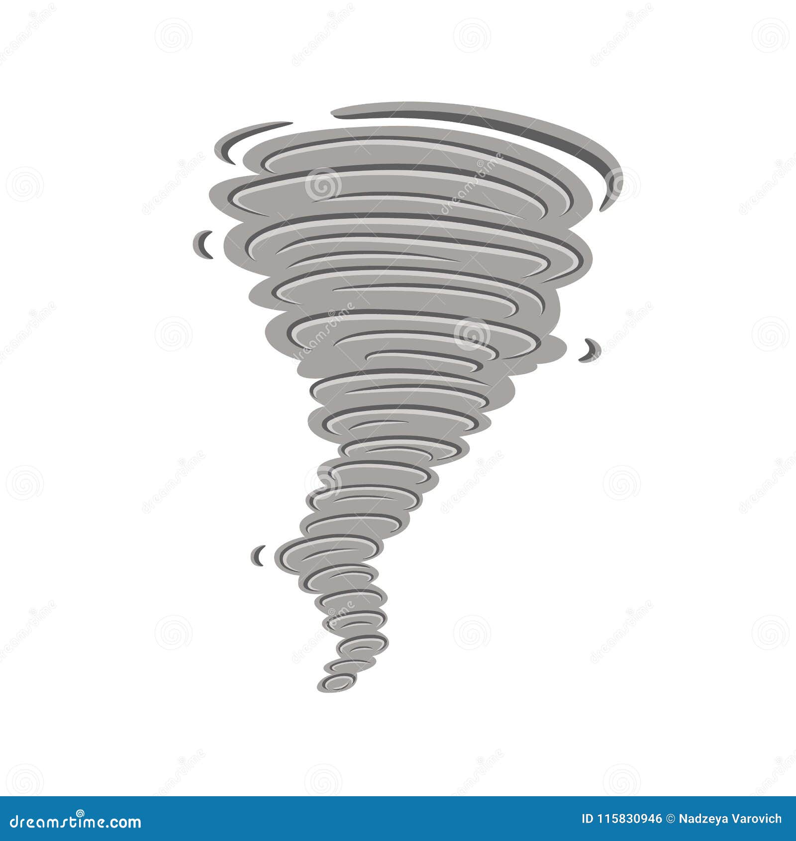 Tornado, Vector Illustration. | CartoonDealer.com #71123711