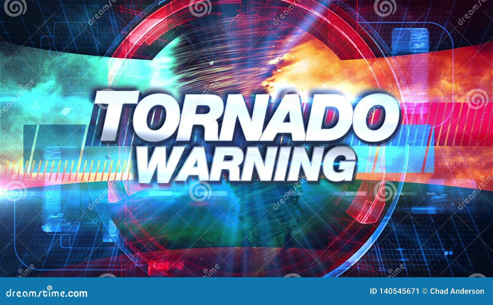 Tornado Warning Graphic