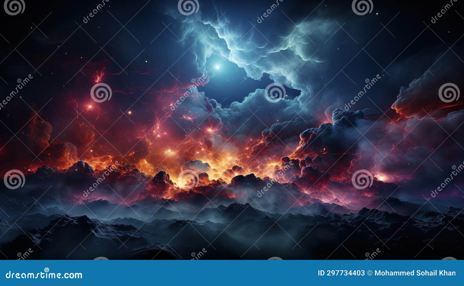 Tornados Tn the Swamp Skyscape Background Stock Image - Image of ...