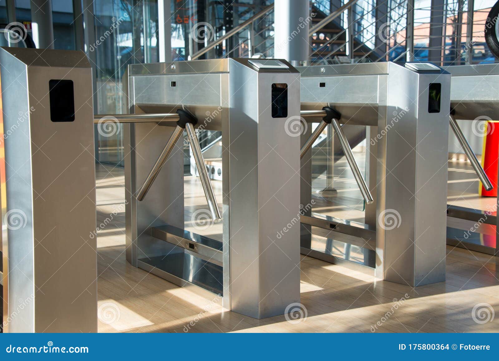 The Turnstile is a Control System that Allows the Passage of One Person ...