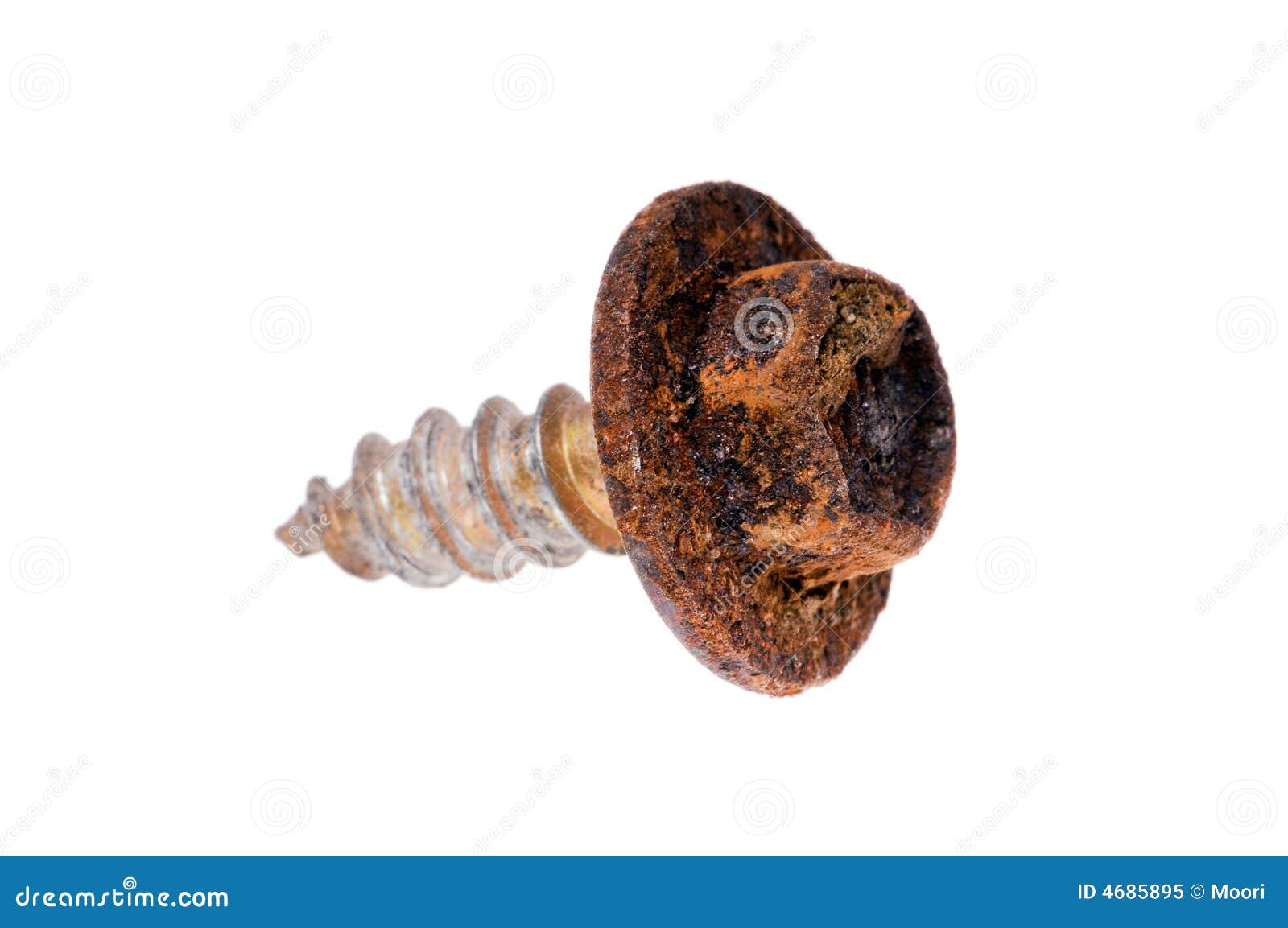 Tornillo oxidado imagen de archivo. Imagen de estructura - 4685895