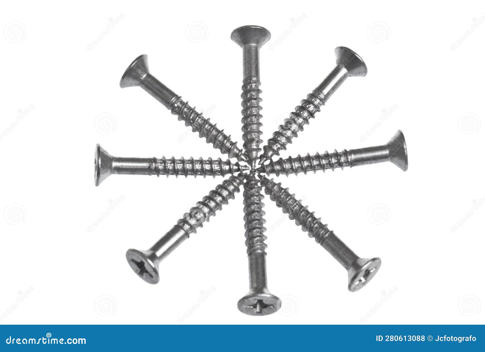 Tornillos en circulo stock photo. Image of assemble - 280613088