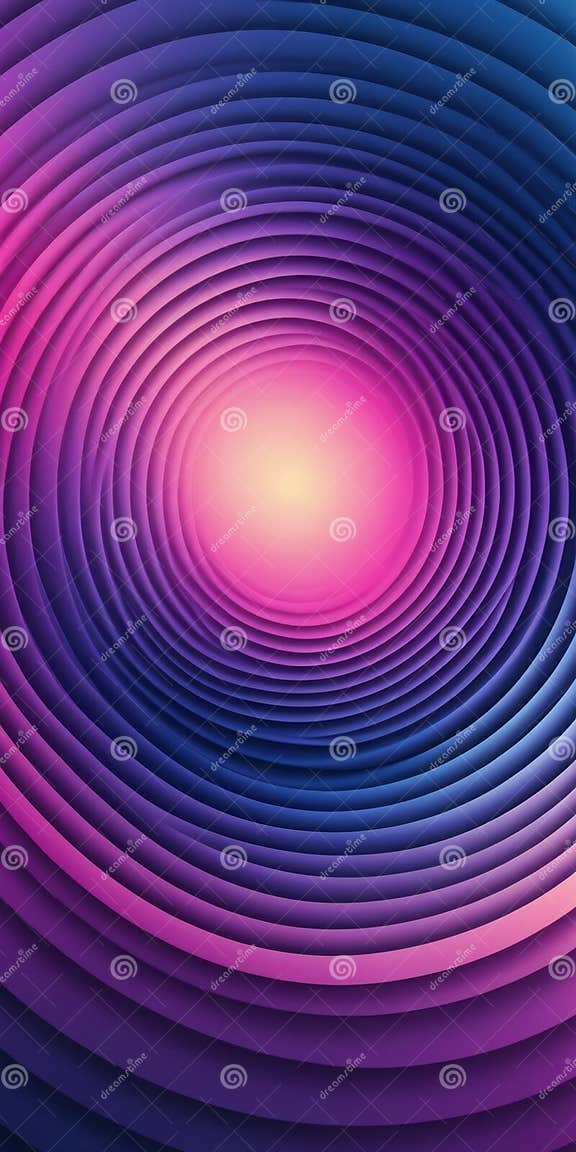 Toroidal Shapes in Navy Magenta Stock Image - Image of gradient, navy ...
