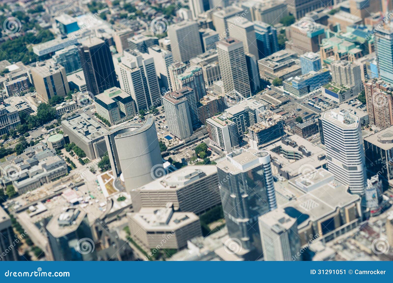 Toronto Aerial View stock image. Image of structure, view - 31291051