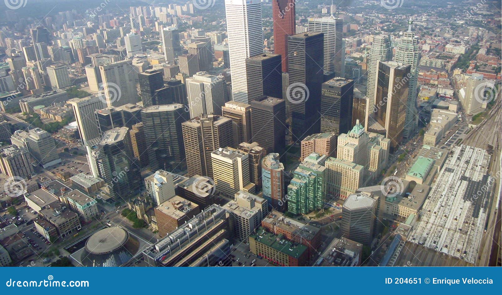 Toronto air stock image. Image of city, corporative, light - 204651