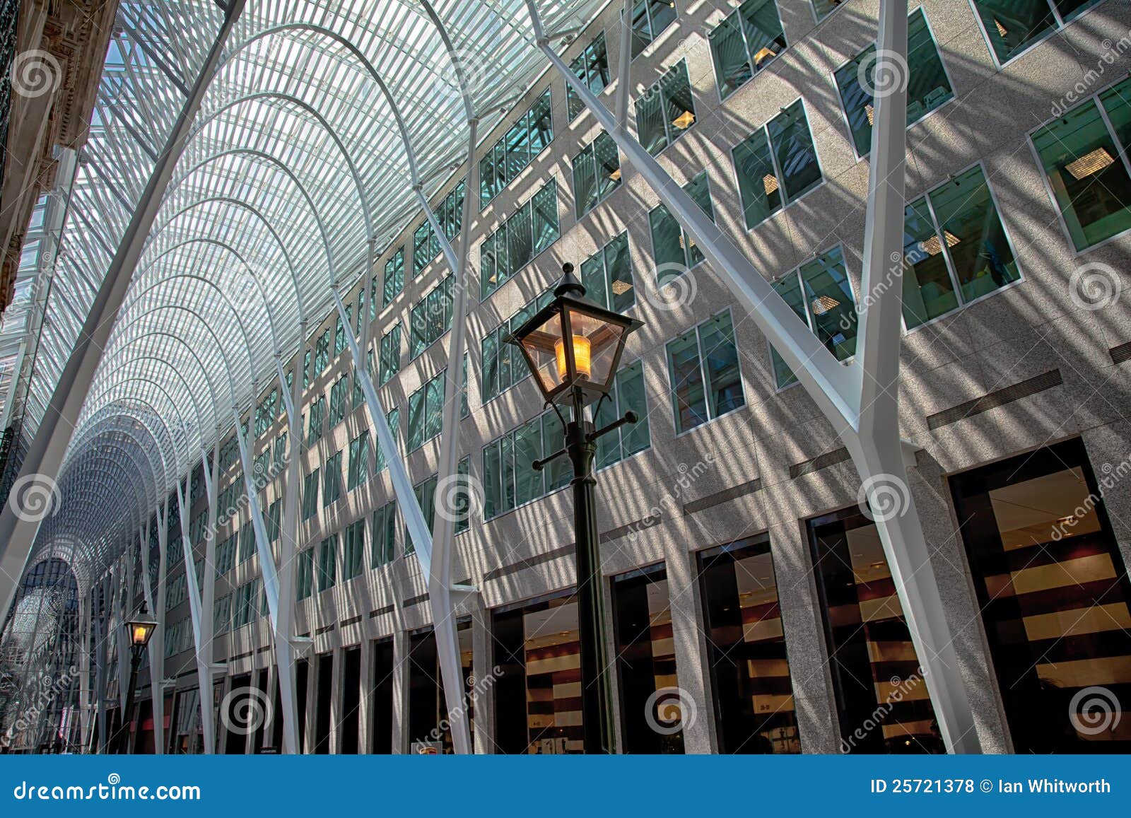 Toronto Allen Lambert Galleria Editorial Stock Photo - Image of glass ...