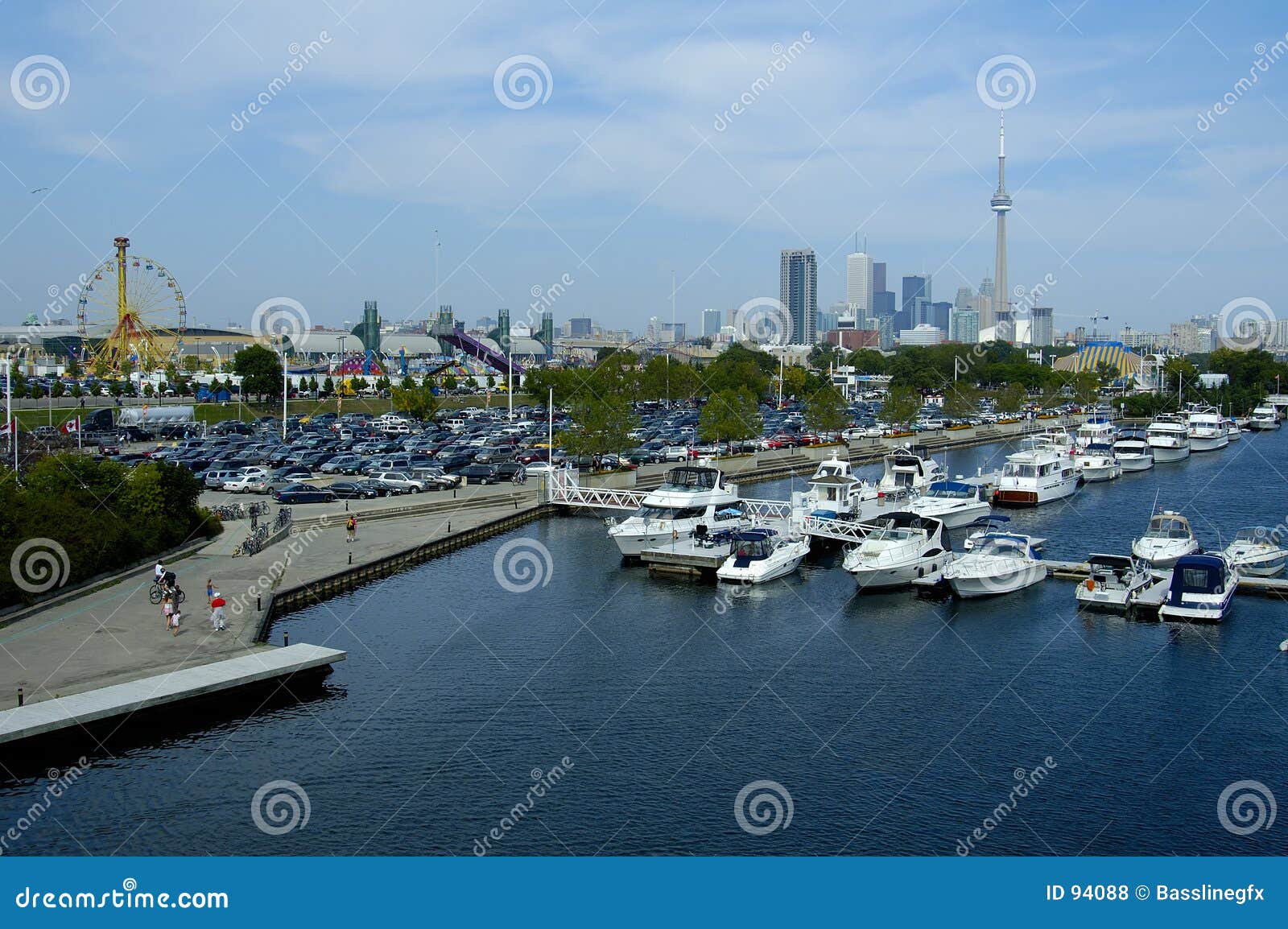 Toronto Boats stock photo. Image of yacht, docks, marina - 94088