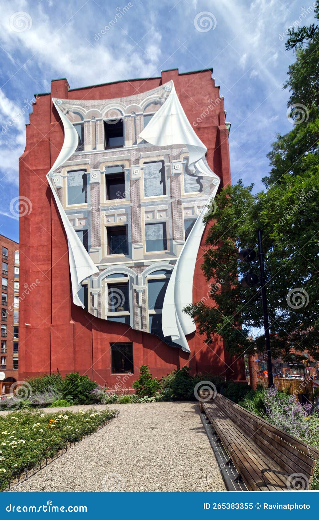 Toronto, Canada, Aug 5, 2022. the Famous Goddam Building on Front ...