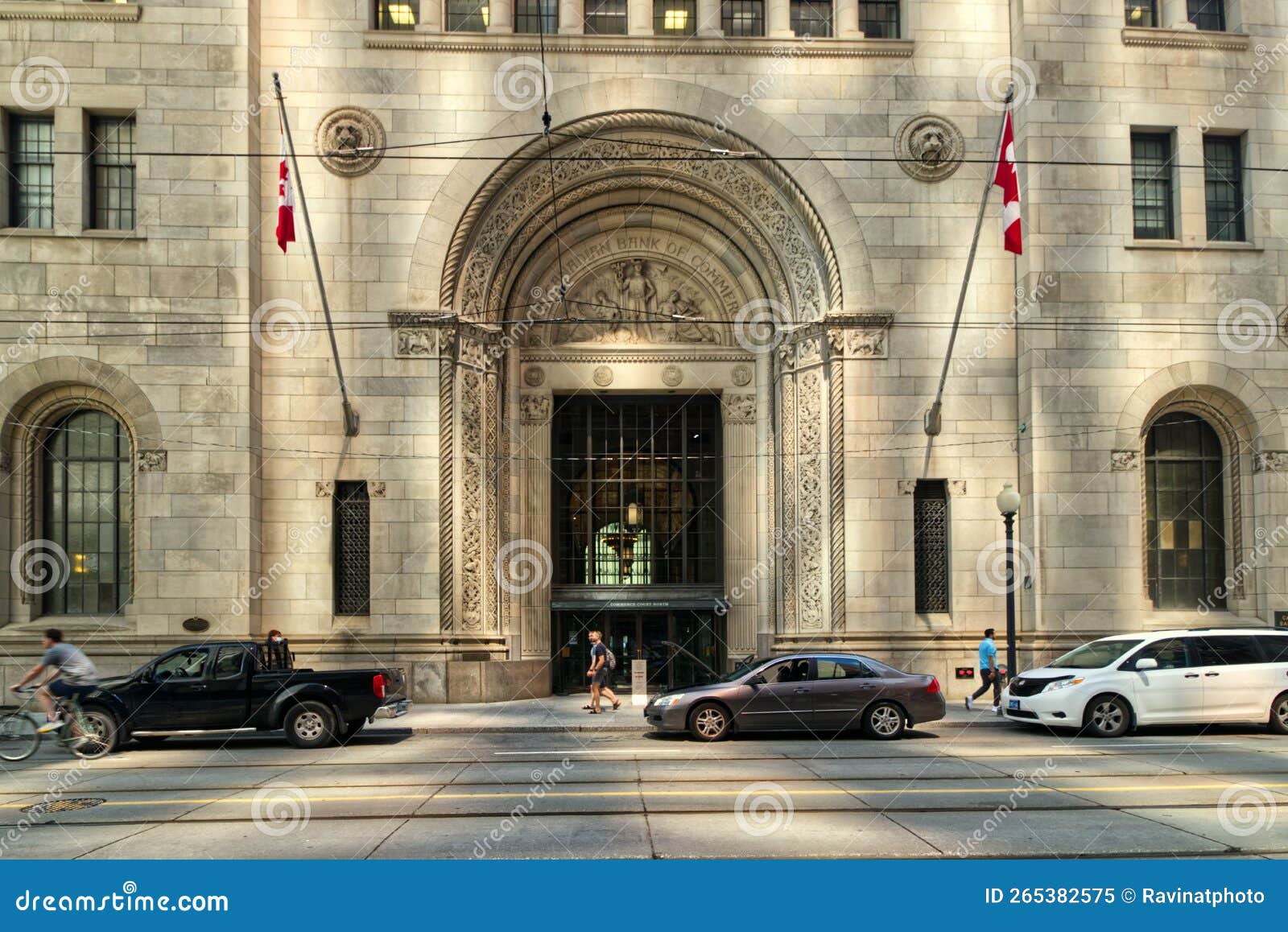 Toronto, Canada, Aug 5, 2022. the Historic Headquarters of Canada S ...