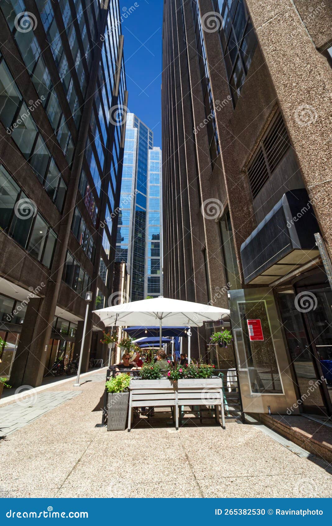 Toronto, Canada, Aug 5, 2022. the Sky Breaks the Monopoly of the ...